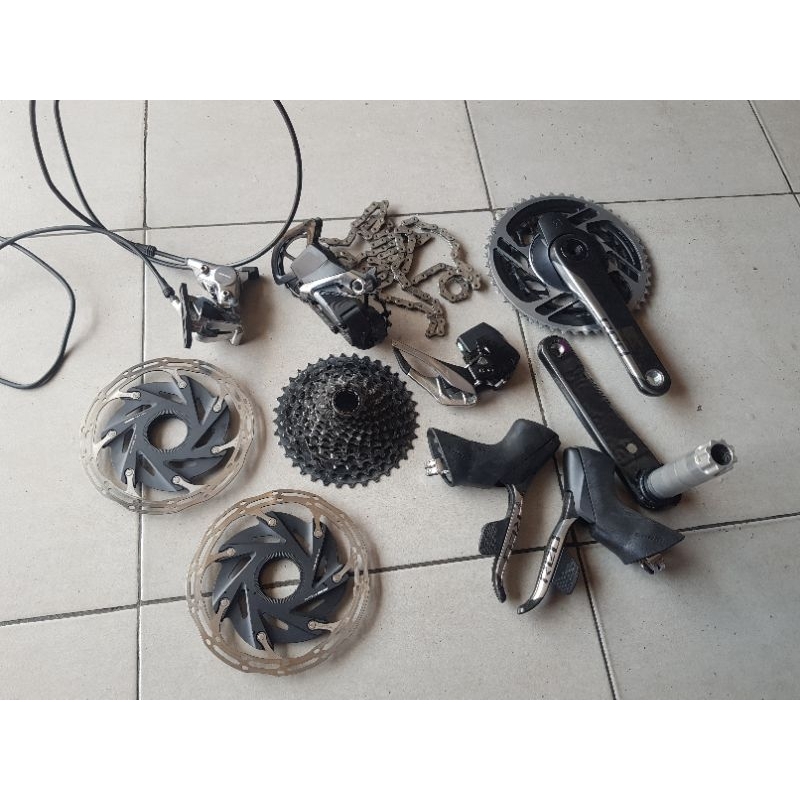 Jual Groupset SRAM RED AXS ETAP Power Meter 12 Speed Original | Shopee ...