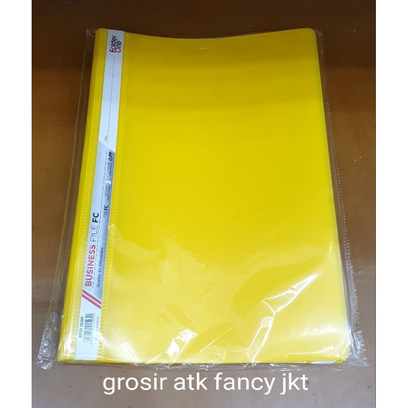 Jual Map Folder One Business File FC - warna Kuning / Snel hecter acco ...