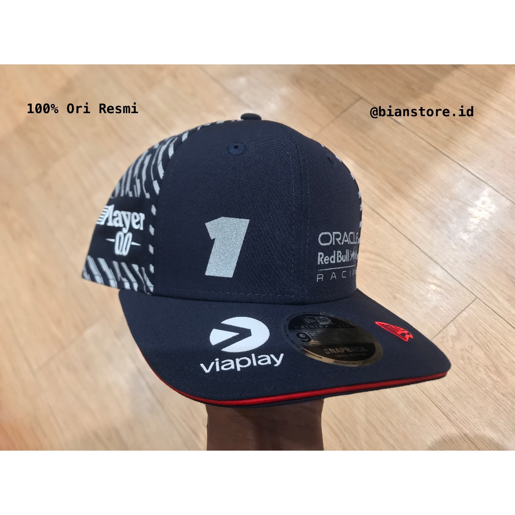 Jual Topi New Era 9Fifty Max Verstappen Oracle Red Bull Racing F1 Las ...