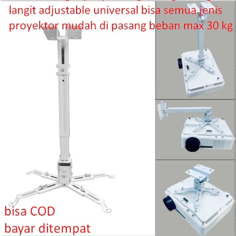 Jual Terkini Bracket hanger proyektor gantung di langit langit ...