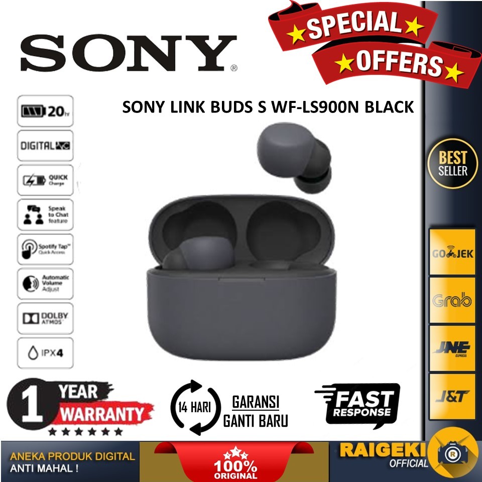 Jual Sony Linkbuds S WF-LS900N Wireless Earbuds Link Buds S LS900 N LS ...