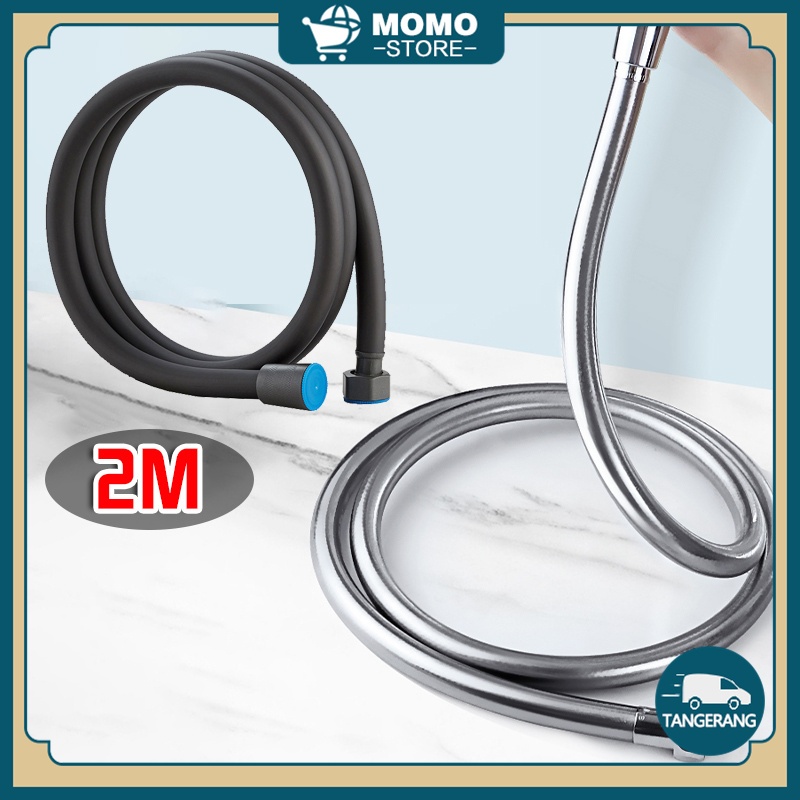 Jual 2m Selang Shower Mandi PVC Selang Shower 2 Meter Selang Jet Shower ...