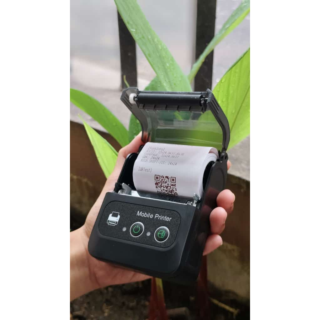 Jual PRINTER BLUETOOTH THERMAL 58MM PORTABEL CETAK STRUK KASIR/PPOB SPBU | Shopee Indonesia