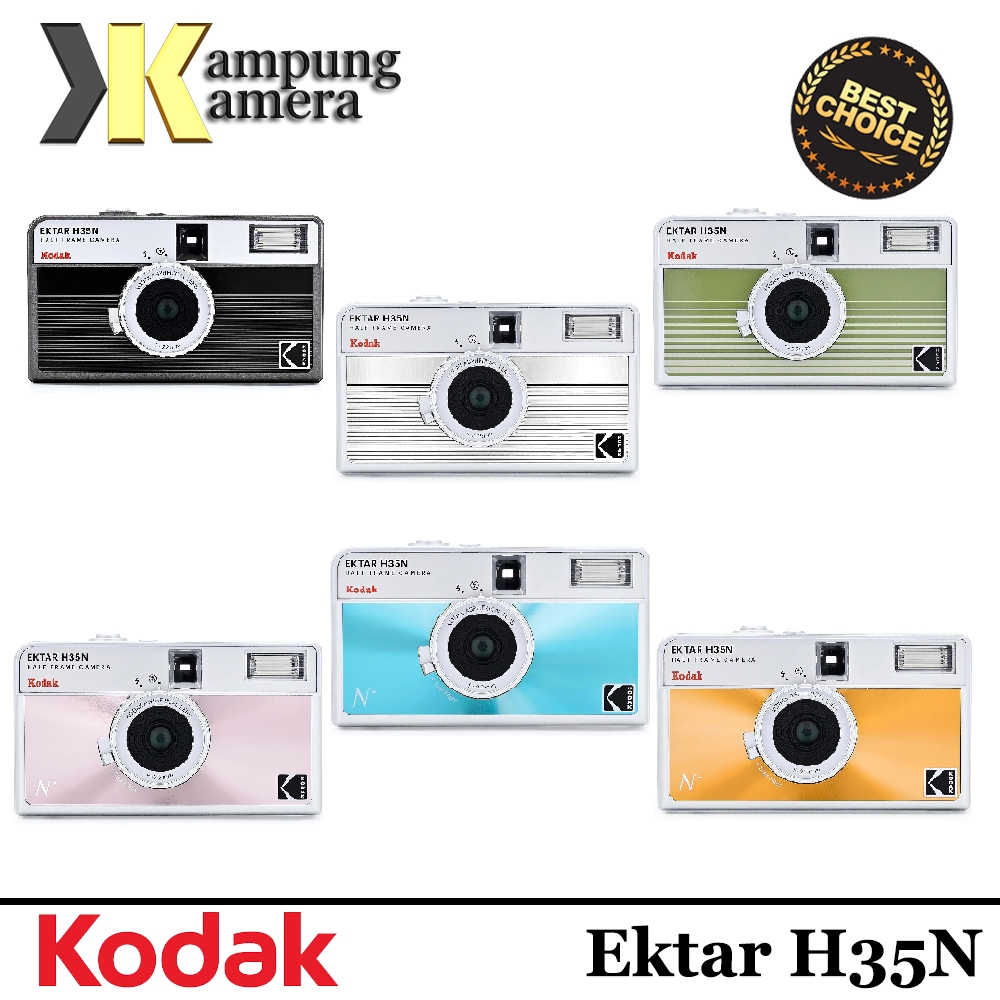 Jual Kodak Ektar H35 N H35N H 35 Half Frame Film Camera Analog | Shopee ...