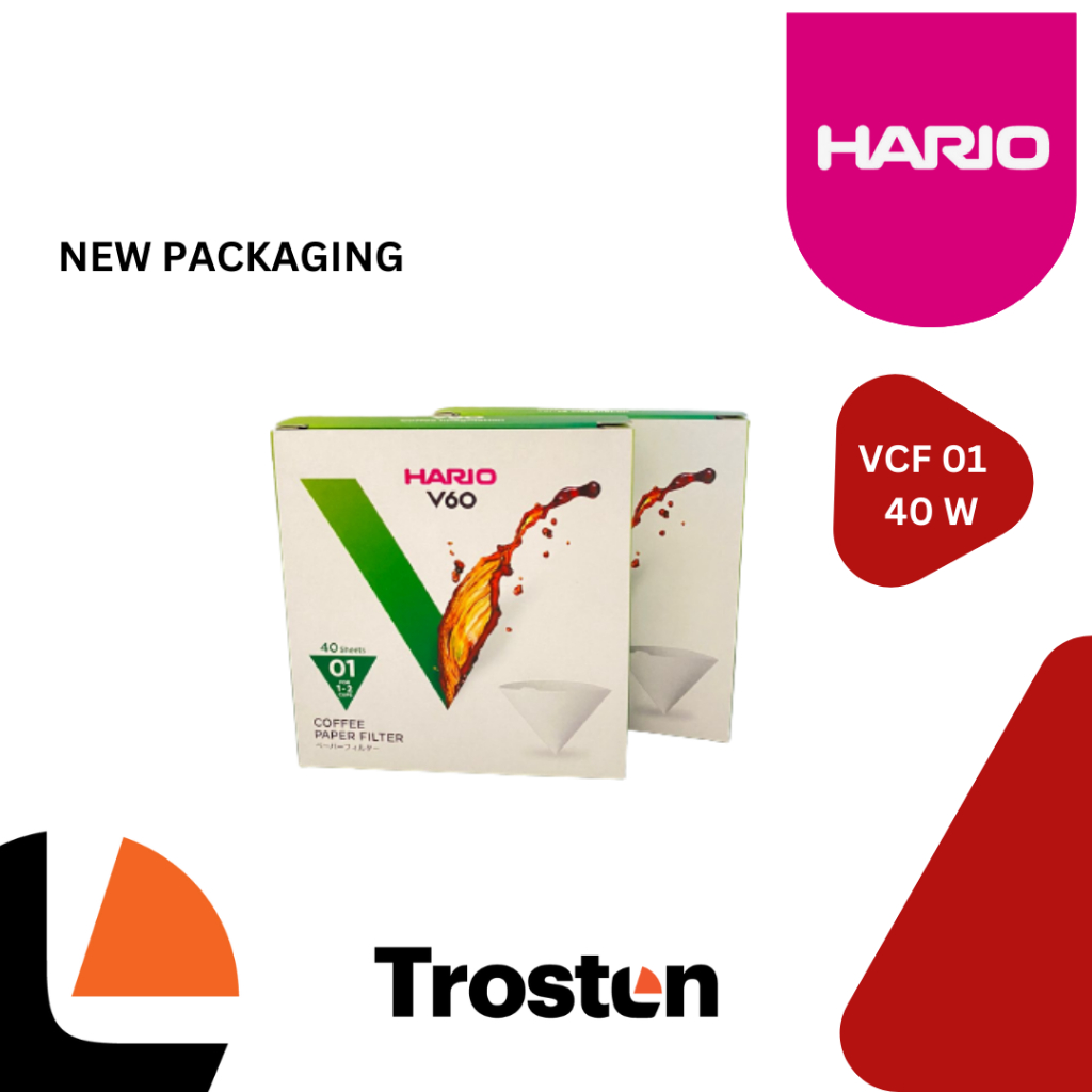 Jual Hario Paper Filter V01 Box Pour Over V60 Coffee Filter - VCF-01 ...