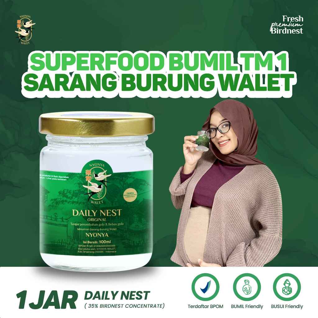 Jual NYONYA WALET - Minuman Sarang Walet - Bird Nest Drink - Daily Nest ... Jual NYONYA WALET - Minuman Sarang Walet - Bird Nest Drink - Daily Nest ...