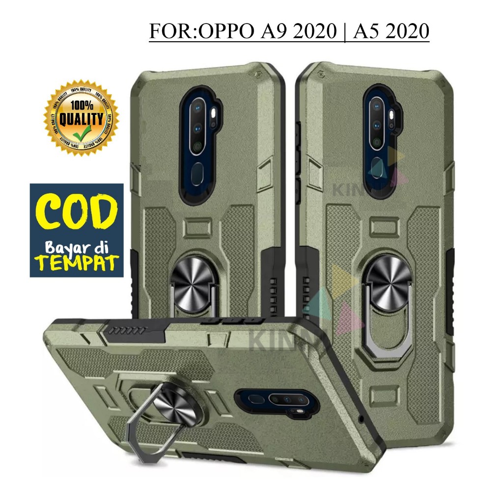 Jual Casing Oppo A9 2020 | A5 2020 Hard Case Ring Armor Robot Case ...