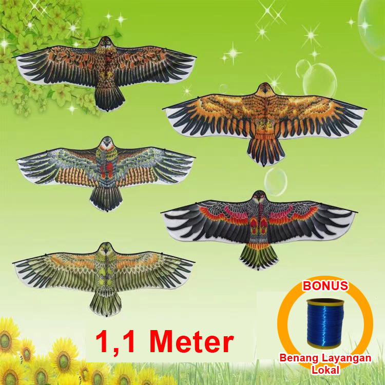 Jual Mainan anak layangan hias - Layangan Besar Elang - Mainan Layang ...