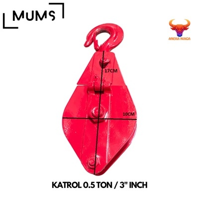 Jual Aneka - Katrol Kerekan Timba Sumur 3" bangunan Ketahanan Beban 500 ...