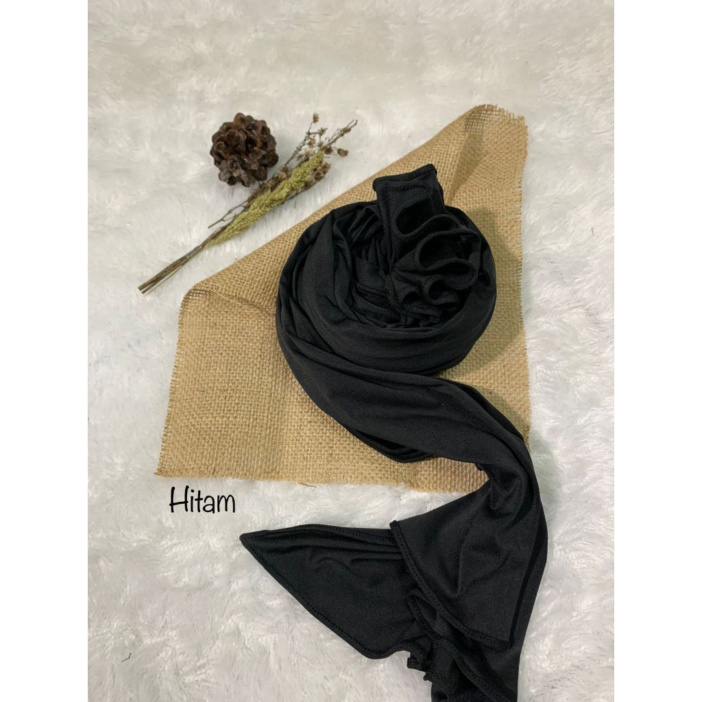 Jual HIJAB INSTAN JERSEY OVAL INNER TUTUP LEHER|| HIJAB PASHMINA INSTAN ...