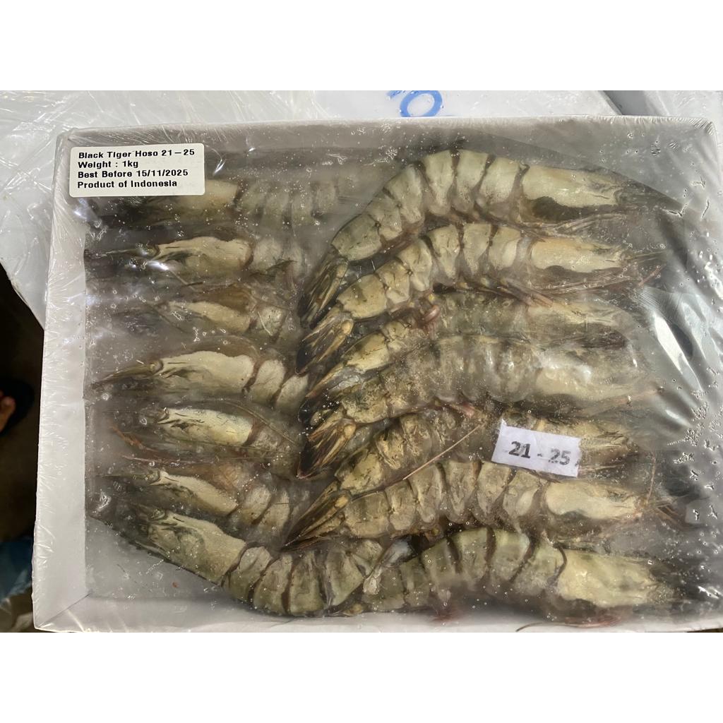 Jual Udang tiger / udang windu / black tiger prawn kualitas export @1kg ...
