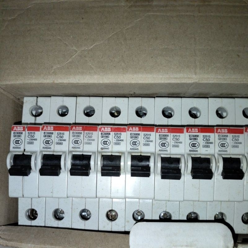 Jual mcb abb S251S 50 A | Shopee Indonesia