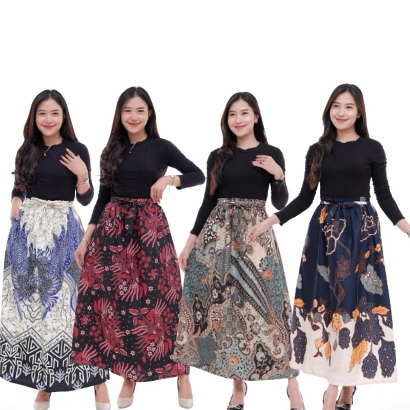 Jual ROK BATIK PANJANG DEWASA ROK PAYUNG WANITA KLOK MOTIF TERBARU ...