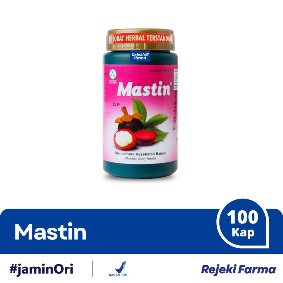 Jual Mastin Borobudur Ekstrak Kulit Manggis isi 100 Kapsul - Suplemen ...