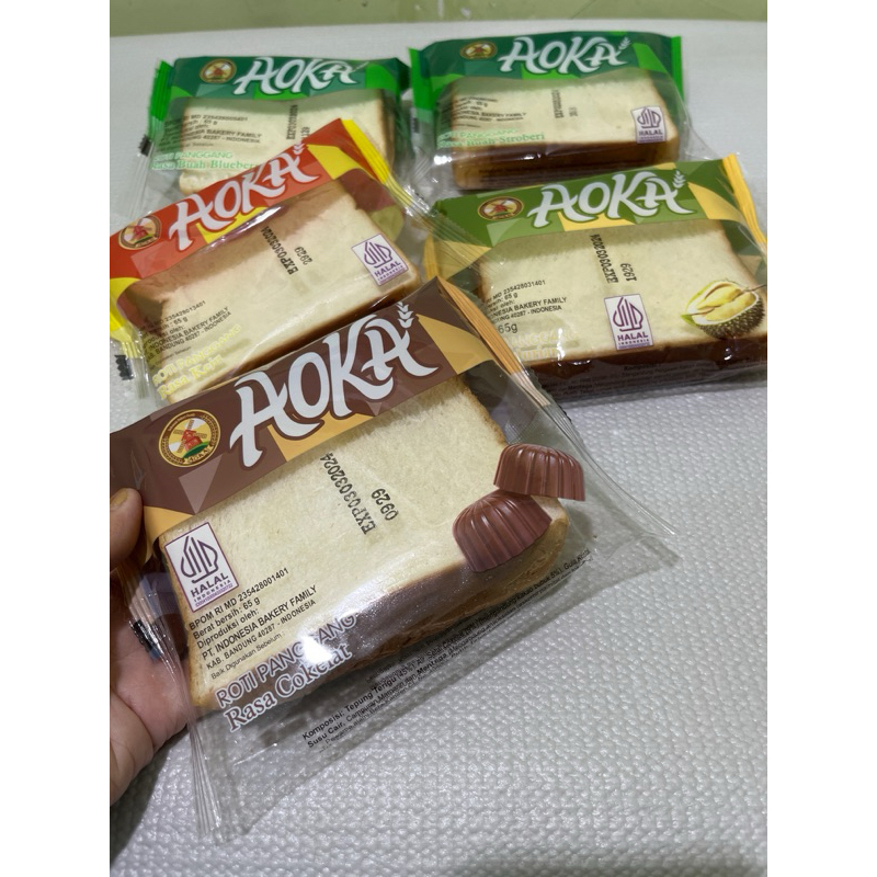 Jual Roti AOKA Panggang 65 Gram | Shopee Indonesia