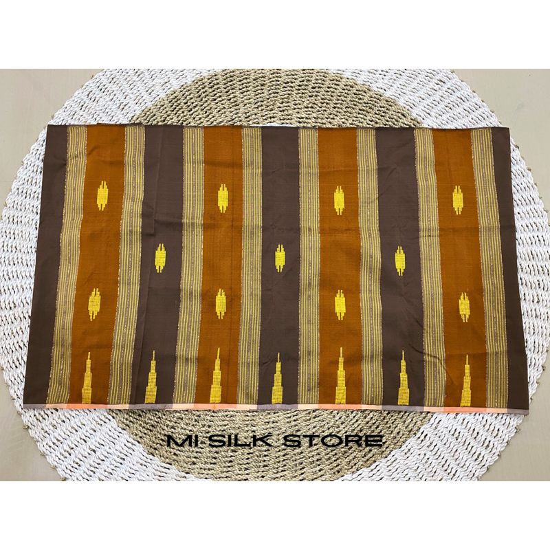Jual Kain Tenun Sutera Motif Pucuk Warna Murah | Shopee Indonesia