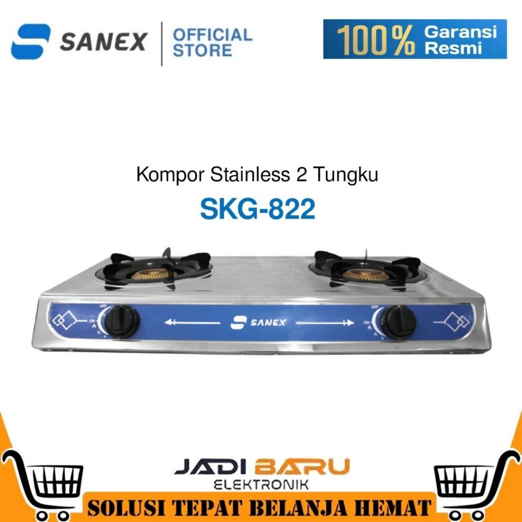 Jual (READY COD) SANEX KOMPOR STAINLESS STEEL SKG 822 / SKG 821 / K-808 S / K608S / K-608 S / K ...