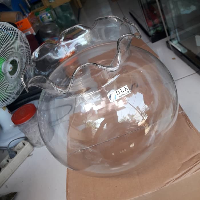 Jual Akuarium Toples 6,3L 10,5L/Aquarium/Aquarium Bulat/Fish Ball/Fish ...