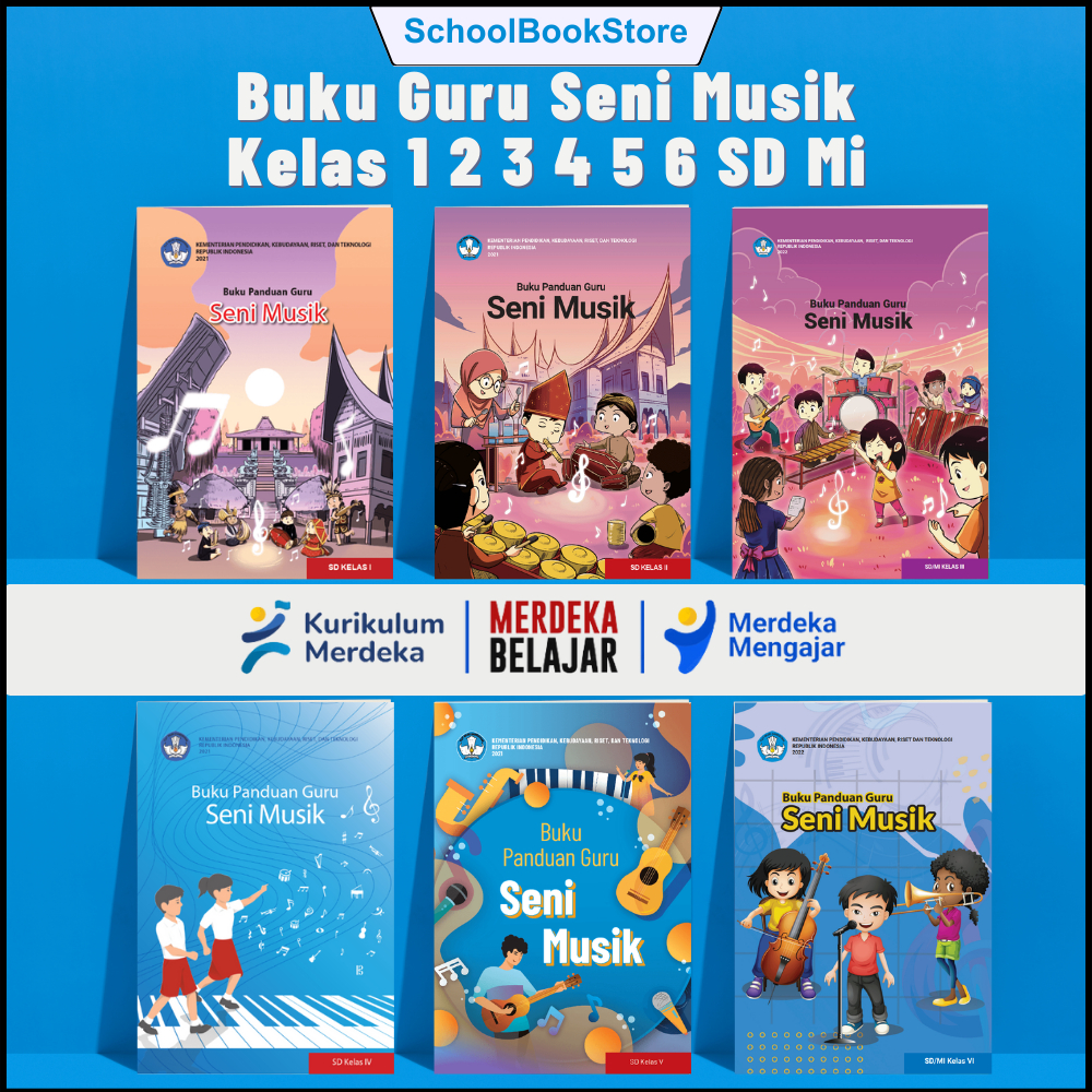 Jual Buku Guru Seni Musik Kelas 1 2 3 4 5 6 SD MI Kurikulum Merdeka Belajar Mengajar Untuk ...