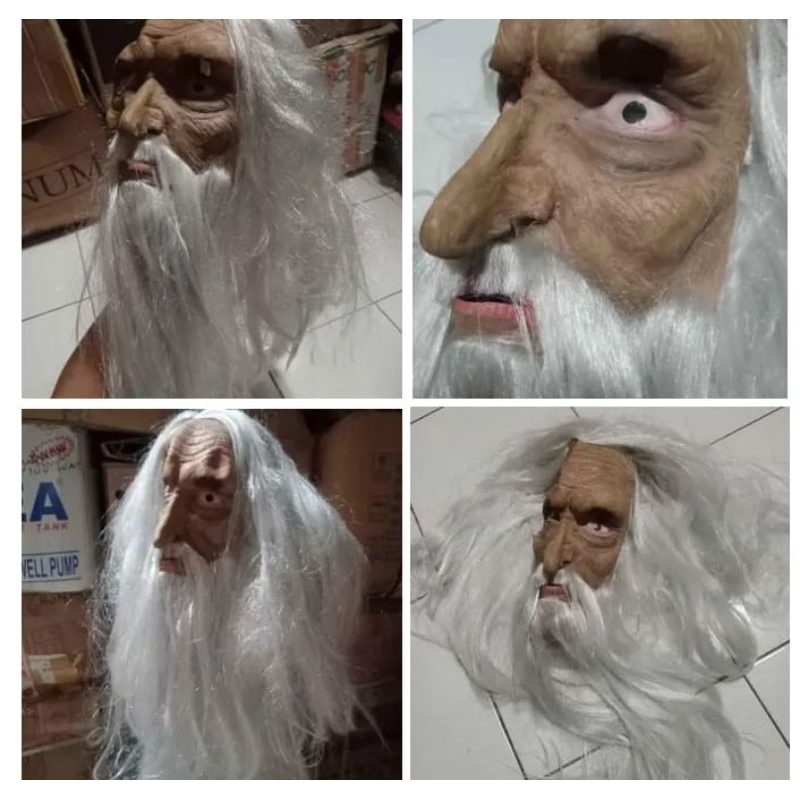 Jual topeng latex full face pesanan | Shopee Indonesia