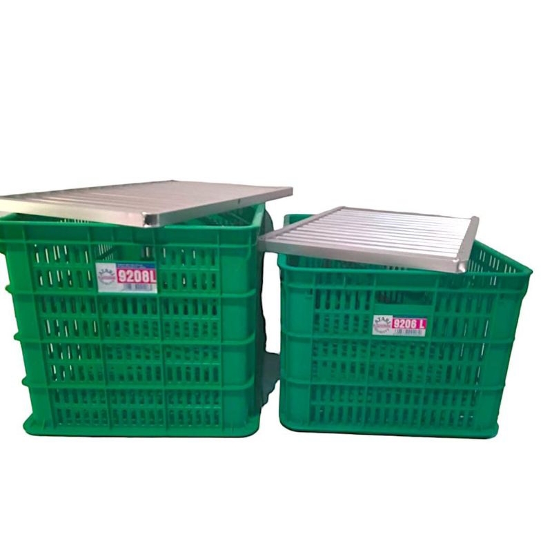 Jual Keranjang Sortir + Alat Sortir ikan lele alumunium Ayakan Lele ...