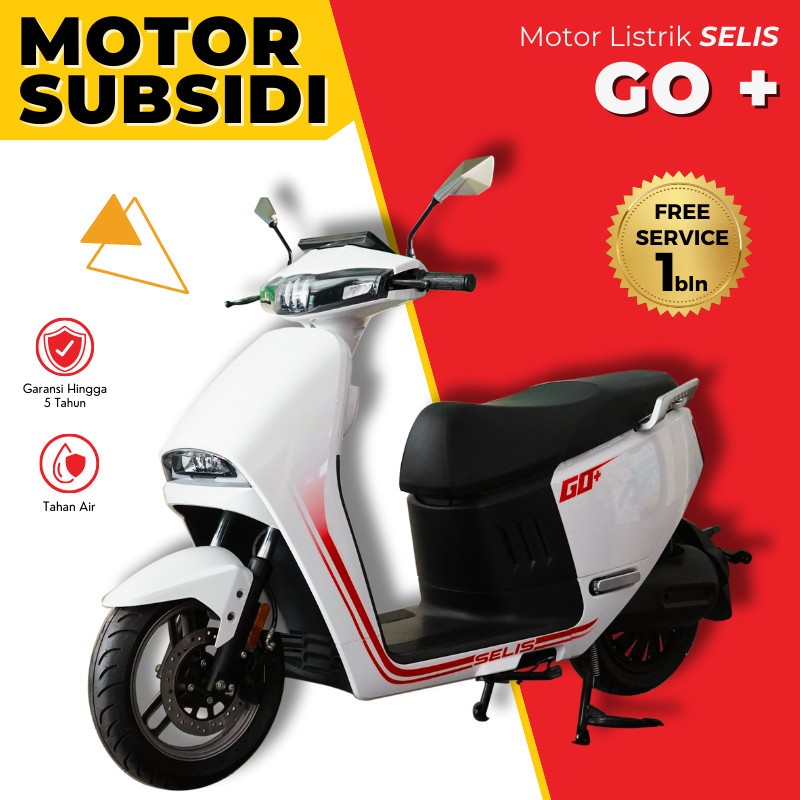 Jual Subsidi - SELIS Motor listrik Go Plus Lithium Dual Battery ...