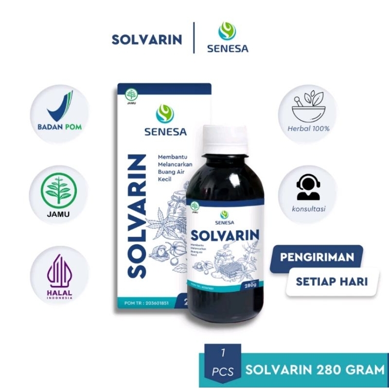 Jual Solvarin obat melancarkan buang air kecil atau prostat | Shopee ...