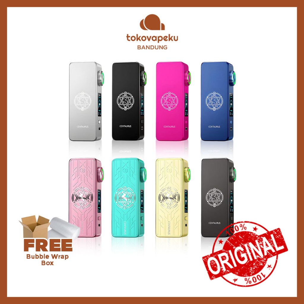 Jual CENTAURUS M100 18650 BOX MOD CENTAURUS 100W ORIGINAL by LOST VAPE | Shopee Indonesia