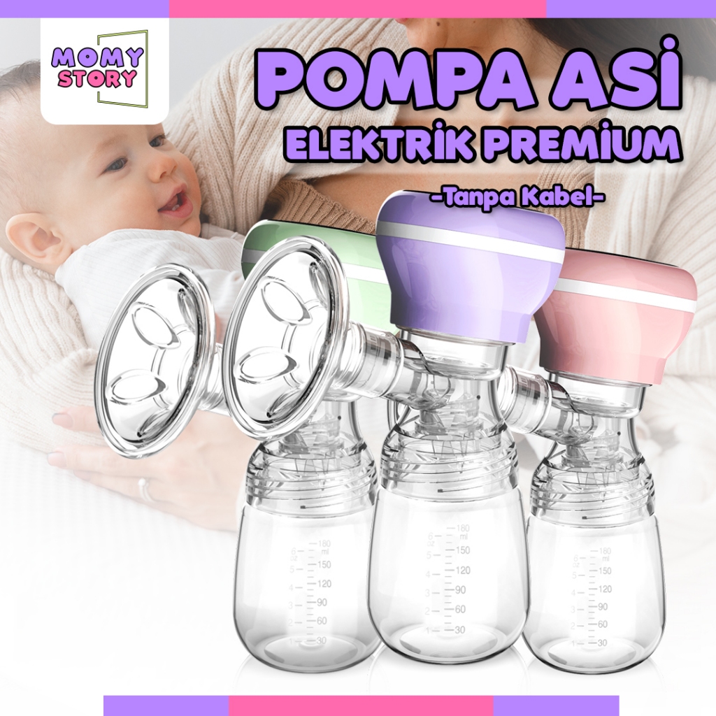 Jual POMPA ASI ELEKTRIK Tanpa Kabel BREAST PUMP ELECTRIC Otomatis ...