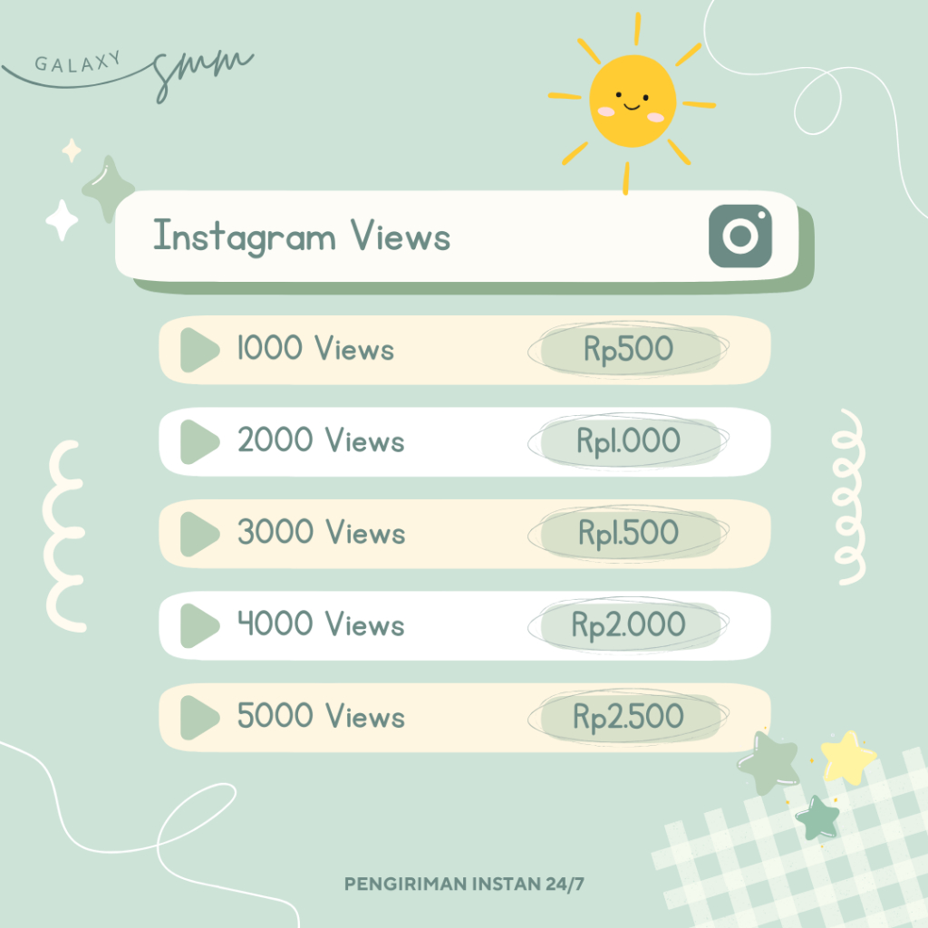 Jual 𝐆𝐀𝐋𝐀𝐗𝐘𝐒𝐌𝐌 | VIEWERS REELS INSTAGRAM REAL PERMANEN VIEWS REEL IG ...