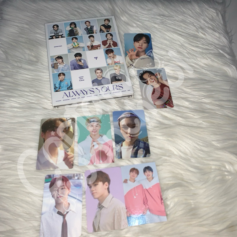 Jual SEVENTEEN JAPAN BEST ALBUM ALWAYS YOURS CARVER | Shopee Indonesia