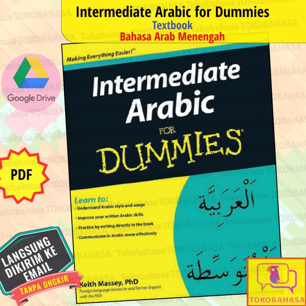 Jual [file] Intermediate Arabic for Dummies | Bahasa Arab Menengah ...