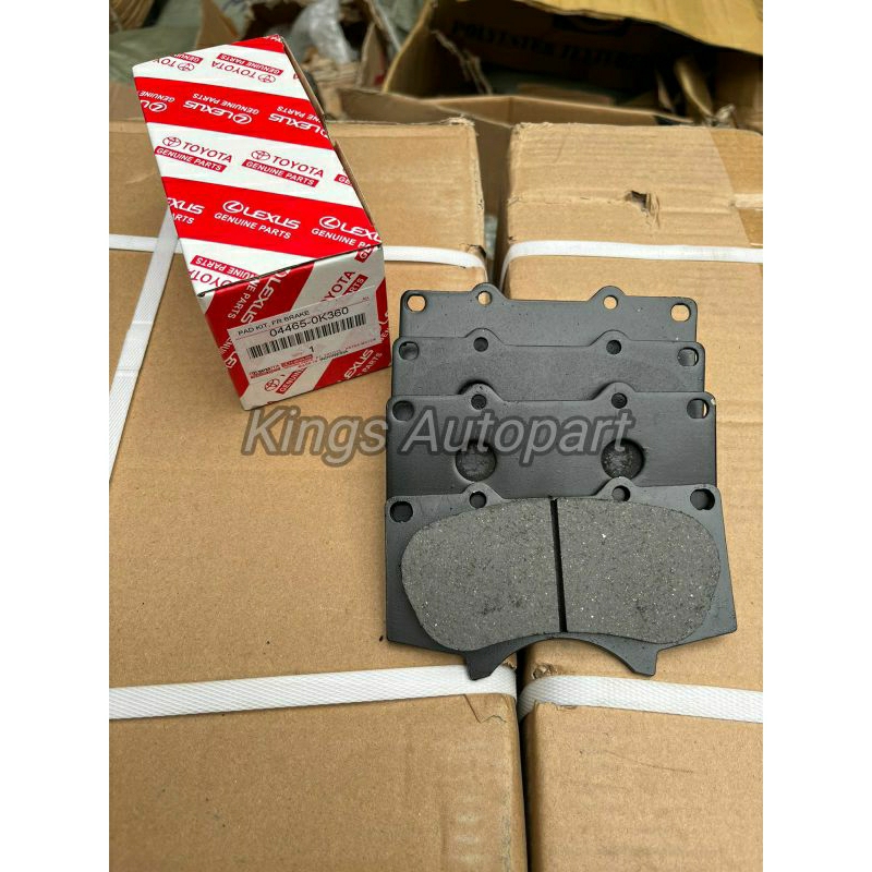 Jual Brake Pad Kampas Rem Depan All New Fortuner VRZ Hilux Revo DC ...
