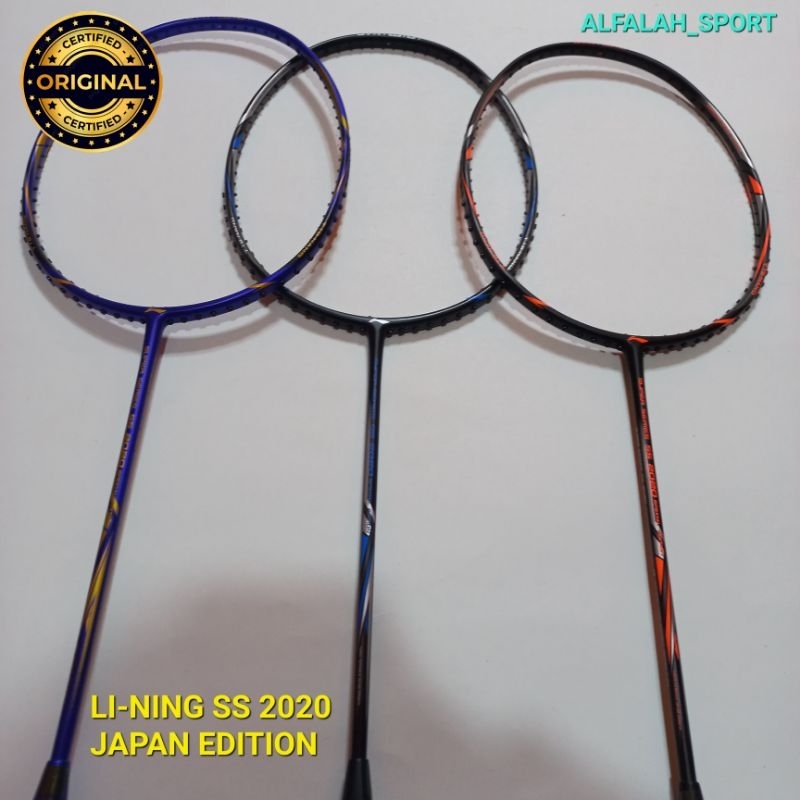 Jual RAKET LI-NING SS 2020 JAPAN EDITION - ORIGINAL 100% | Shopee Indonesia