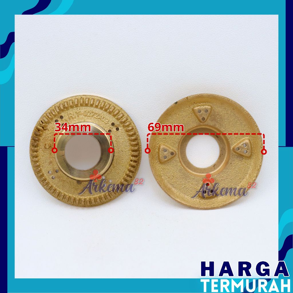 Jual BURNER BARNER KUNINGAN RING RINAI | KOMPOR RINNAI ORIGINAL TIPE ...