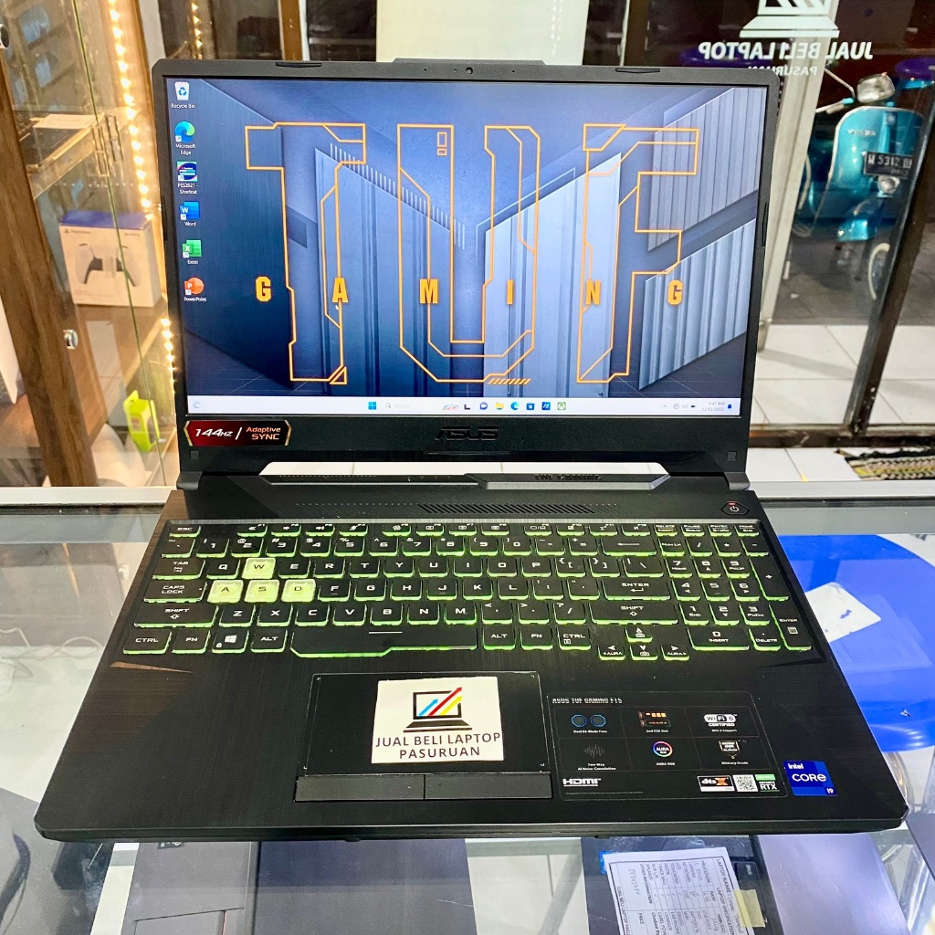 Jual ASUS TUF Gaming F15 FX506HM, Intel Core i9 gen-11, ram 16gb, SSD 512gb, Backlite RGB, FHD ...