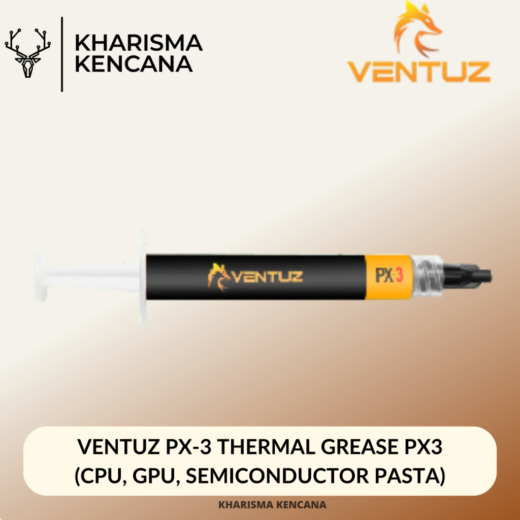 Jual VENTUZ PX-3 THERMAL GREASE PX3 (CPU, GPU, SEMICONDUCTOR PASTA ...