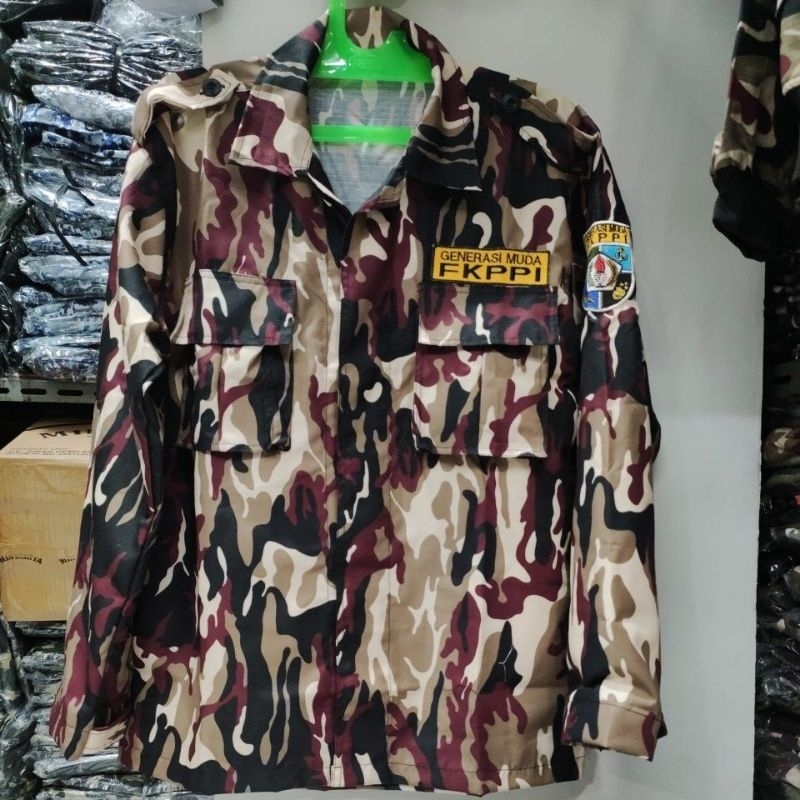 Jual Baju pdl loreng FKPPI generasi muda fkppi | Shopee Indonesia