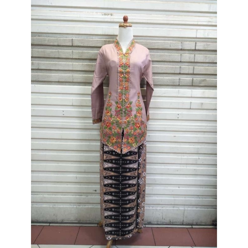 Jual Set Kebaya Katun Ima Toyobo Lengan Panjang | Shopee Indonesia
