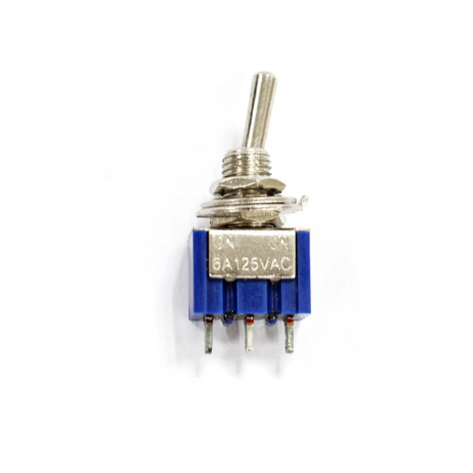 Jual Saklar Toggle 3 Pin 3P ON-OFF-ON Togle Switch Tuas MTS 103 Way 3 ...