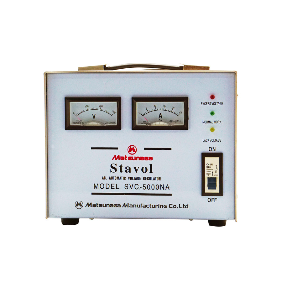Jual Stavolt Matsunaga SVC-2000 / 3000 / 5000F - Stabilizer Listrik Matsunaga 2000 / 3000 / 5000 ...