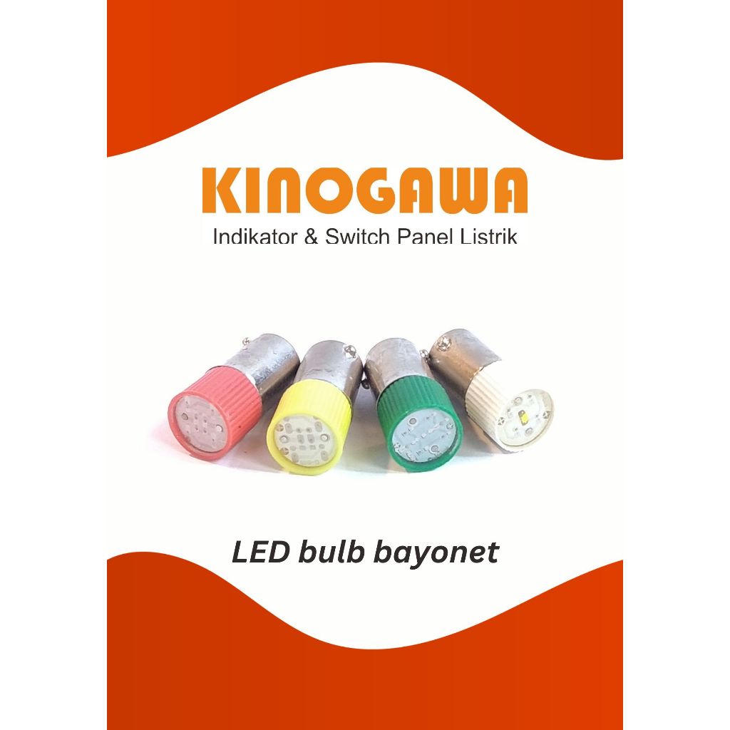 Jual LED Bulb Bayonet 220 VAC dan 24 VDC | Shopee Indonesia