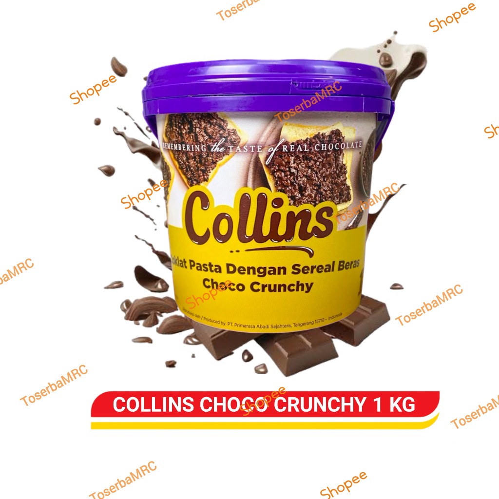 Jual Coklat Collins 1 kg Crunchy | Shopee Indonesia