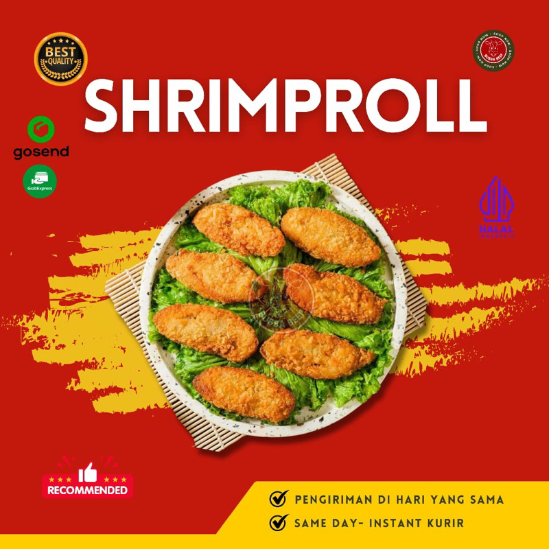Jual (BISA INSTANT)Bento Shrimproll Frozen isi 10 | Shrimproll ala ...