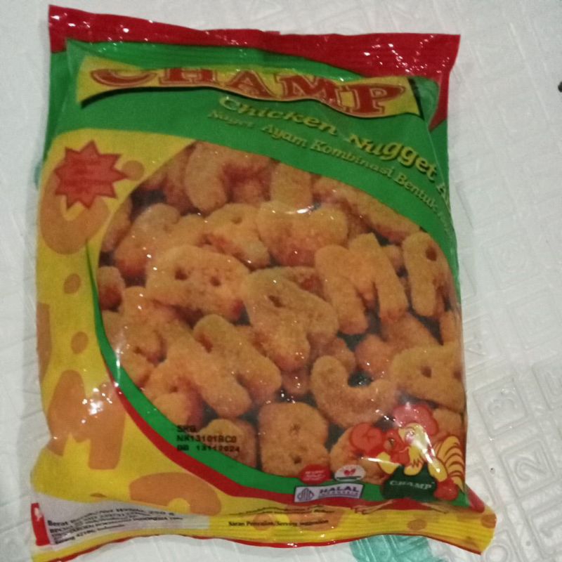 Jual champ chicken nugget ABC 250 gram | Shopee Indonesia