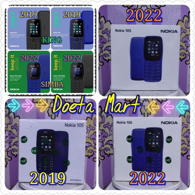 Jual Nokia 105 2019 KING 2022 SIMBA Bergaransi Resmi | Shopee Indonesia