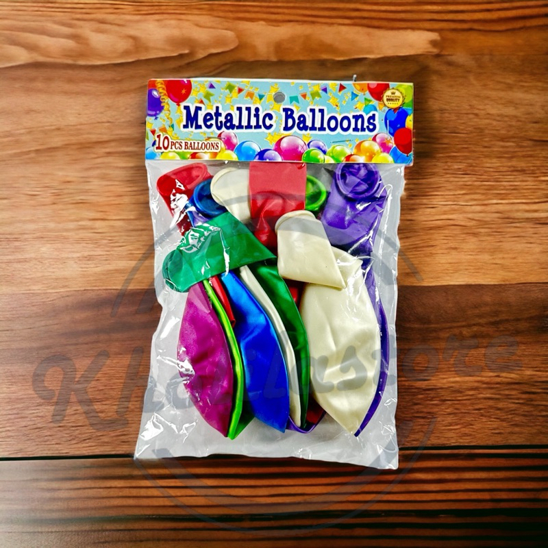 Jual Balon Metalik / Balon Ulang Tahun isi 10 pcs | Shopee Indonesia