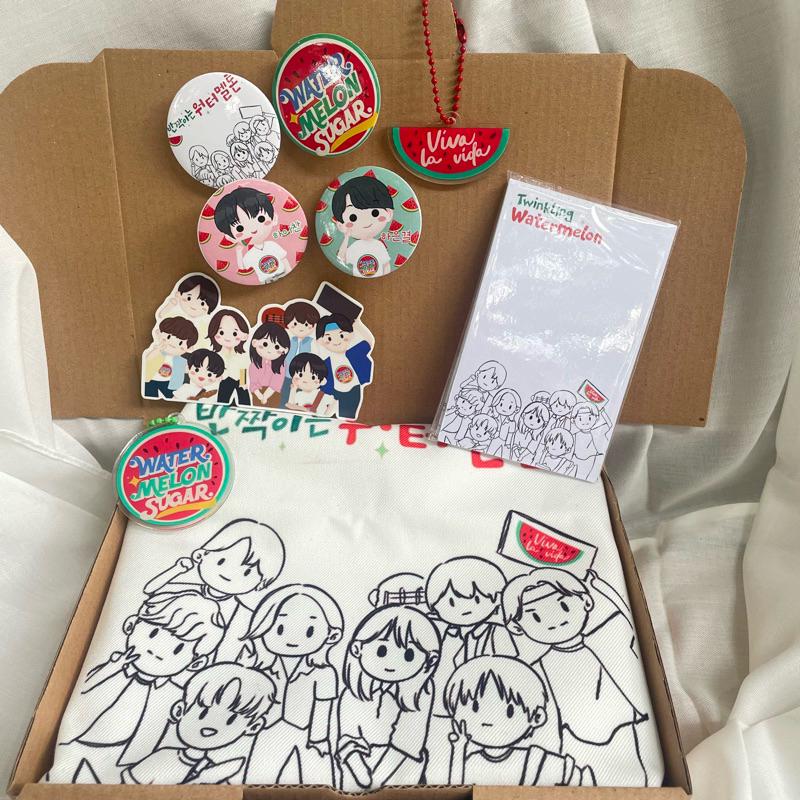 Jual TWINKLING WATERMELON KDRAMA MERCH | TWINGKLING WATERMELON FANKIT ...