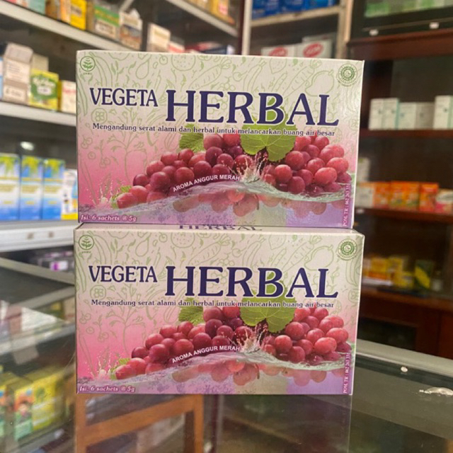 Jual VEGETA HERBAL BOX 6 SACHET | Shopee Indonesia