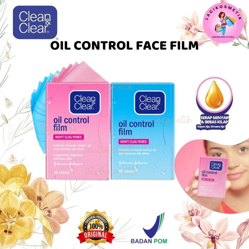 Jual LACIKOSME CLEAN & CLEAR OIL CONTROL FILM - FACE PAPER OIL CONTROL ...